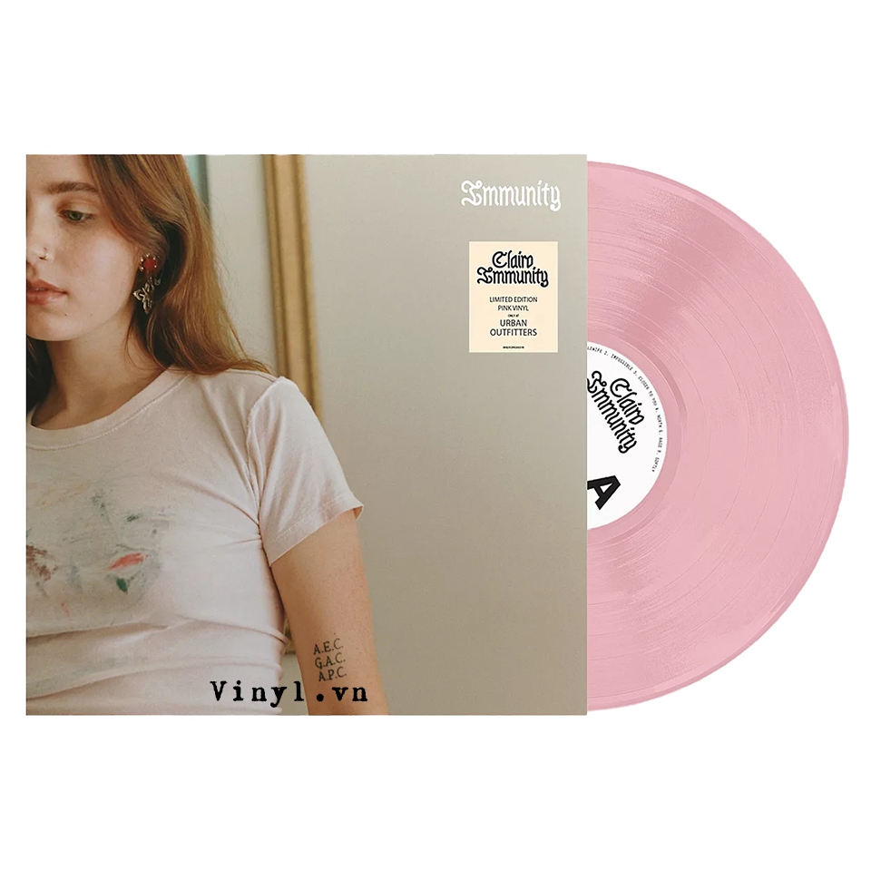 Clairo - Immunity (5-Year Anniversary Limited Edition) Baby Pink Vinyl ...