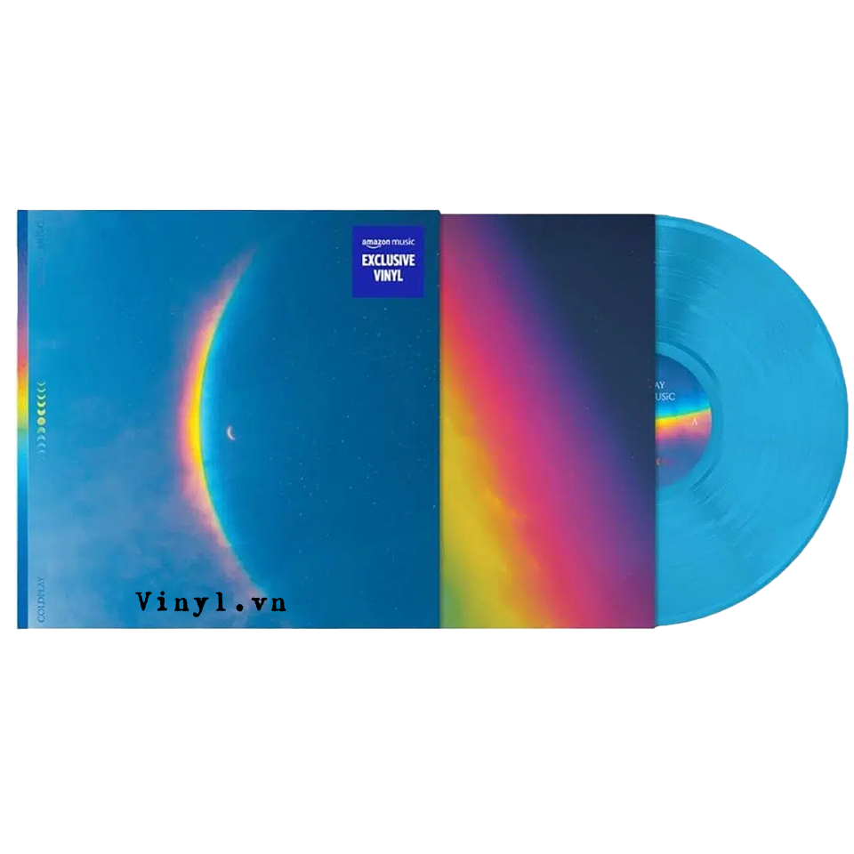 Coldplay - Moon Music (Translucent Blue Vinyl) - Đĩa Than - Vinyl Viet