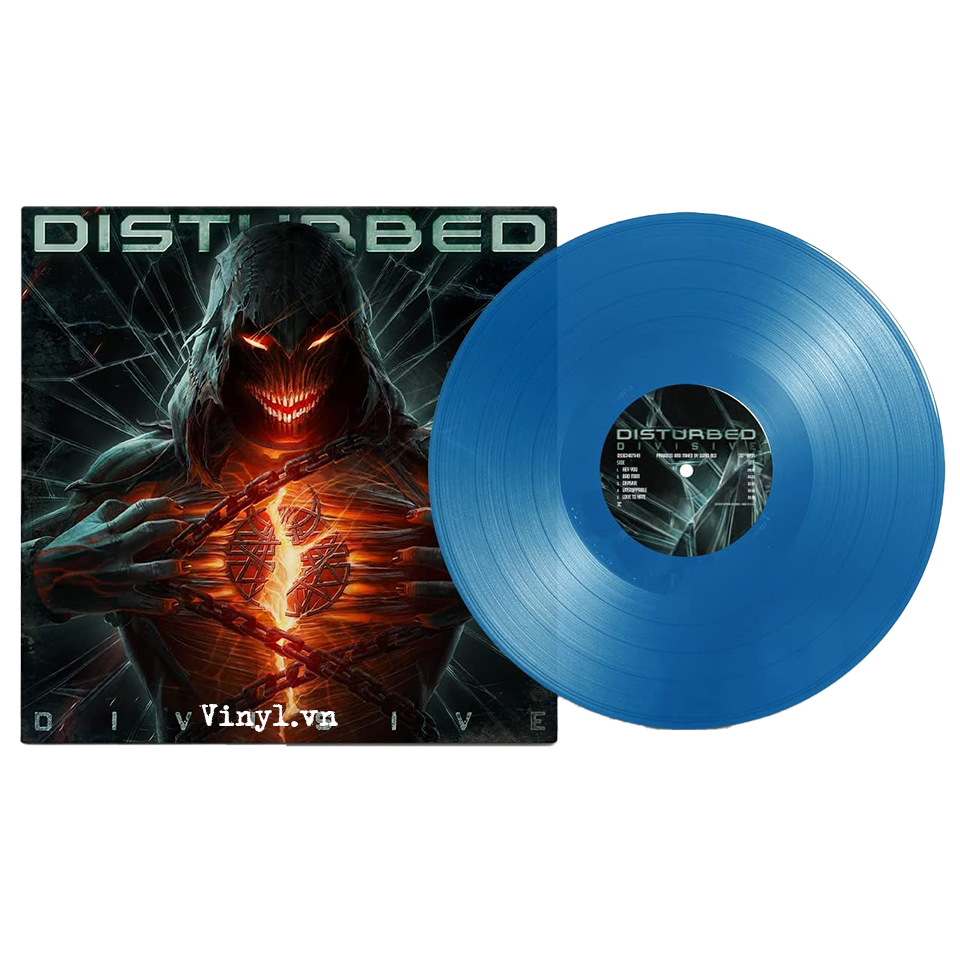 Disturbed - Divisive (Blue Vinyl) - Đĩa Than - Vinyl Viet
