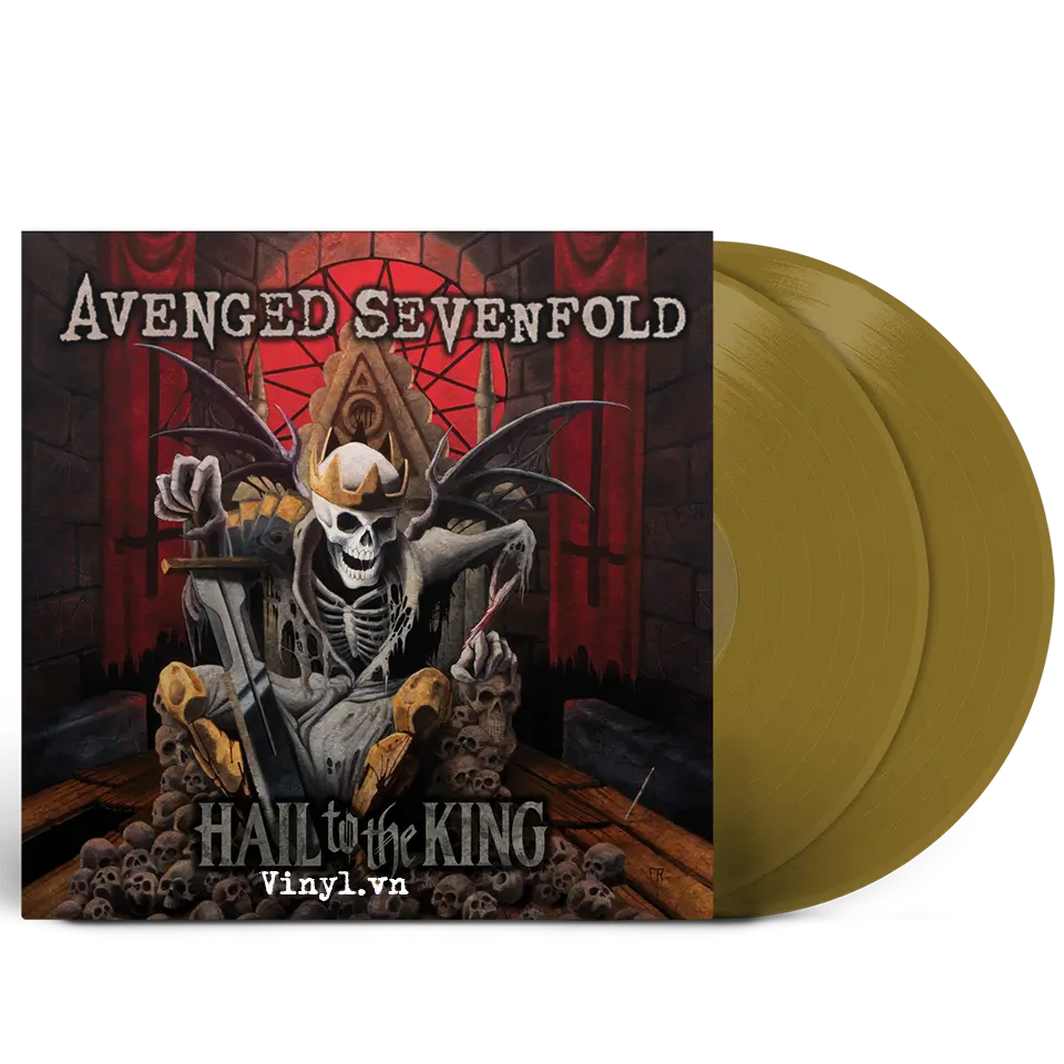Avenged Sevenfold - Hail to the King (Gold Vinyl) - Vinyl Viet